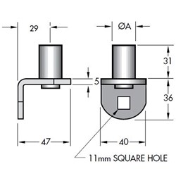 Downee Fence Fittings | Fence & Gate Fittings | Mesh & Fencing | Agric ...