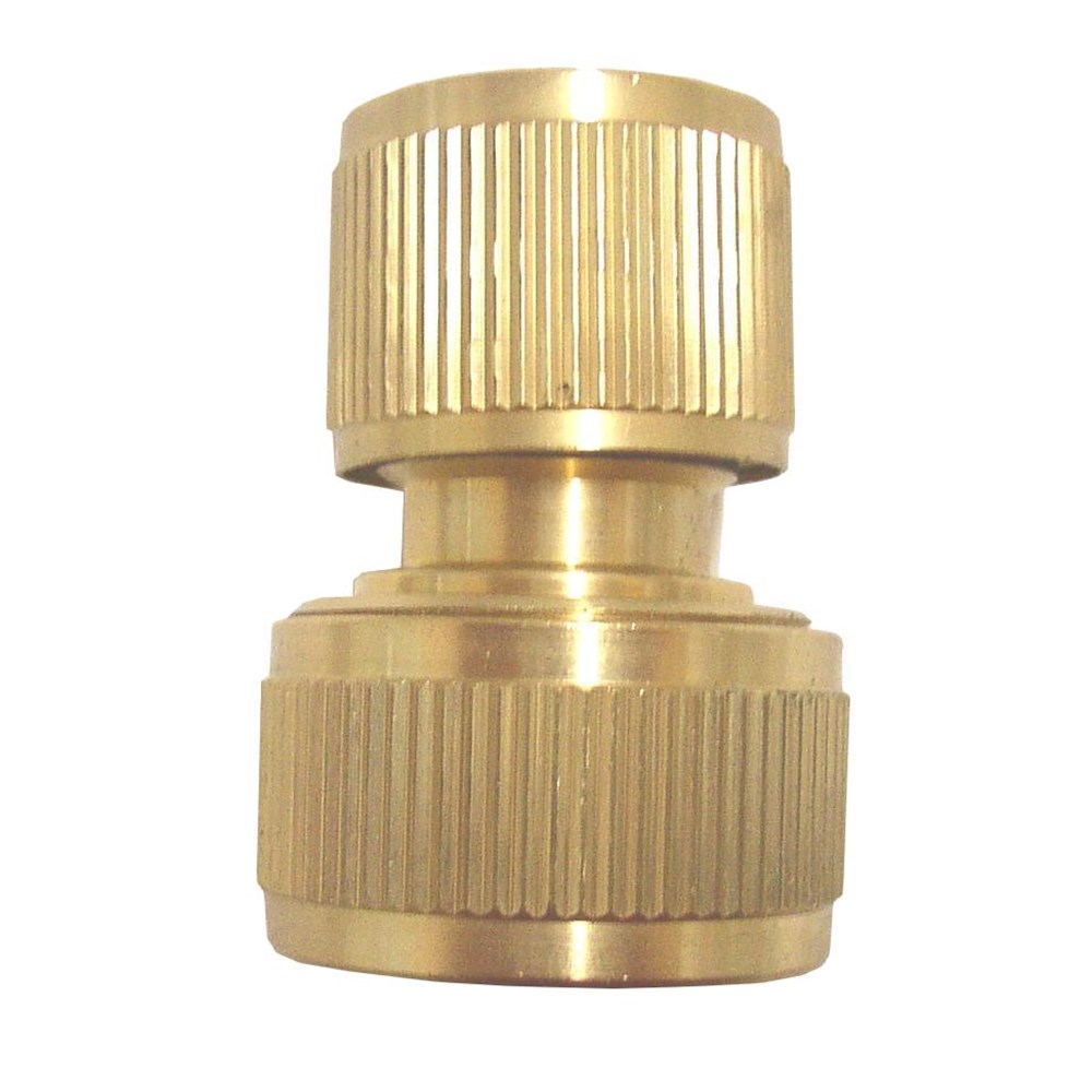 RYSET BRASS HOSE CONNECTOR 12MM TO 18MM HOSE - Collier & Miller