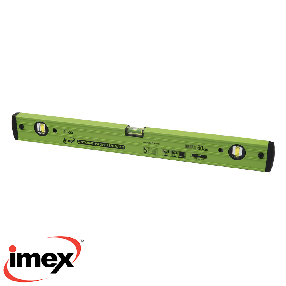 IMEX SPIRIT LEVEL 600mm STORM PROFESSIONAL 600MM - Collier & Miller