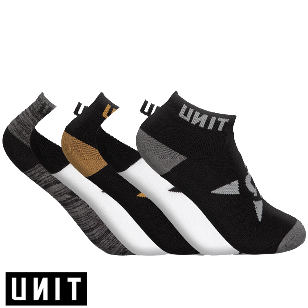 UNIT VITAL YOUTH BAMBOO SOCKS MULTI 5 PACK - Collier & Miller