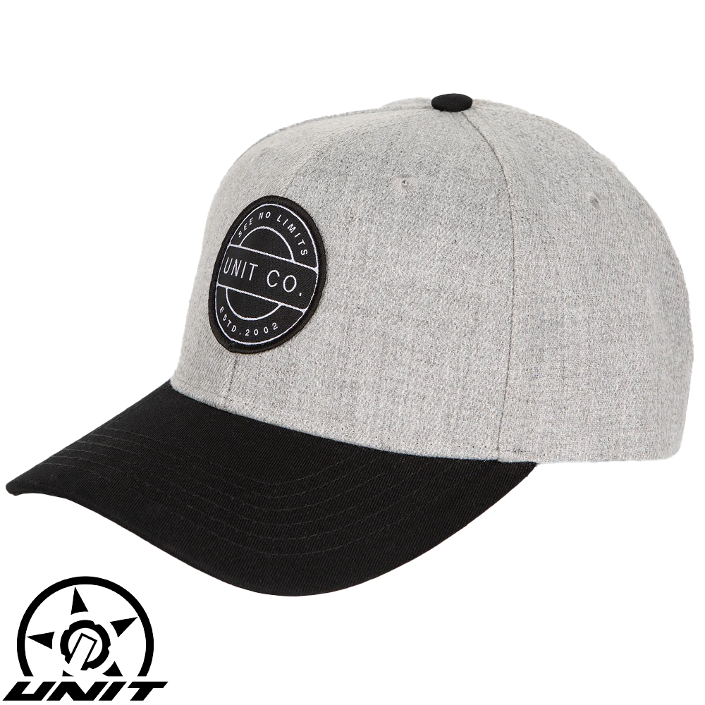 UNIT MENS TAILOR CAP GRY SNAPBACK GREY - Collier & Miller