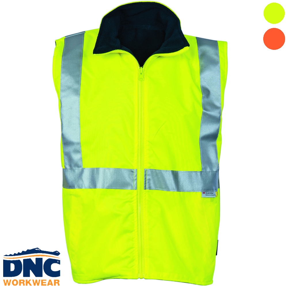 DNC HI-VIS REVERSIBLE VEST AND 3M REFLECTIVE TAPE - Collier & Miller