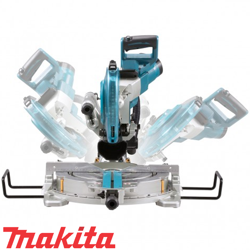 MAKITA SLIDE/COMPOUND SAW 255MM/1510W 3200RPM 26.3KG DEEP & EXACT CUT ...