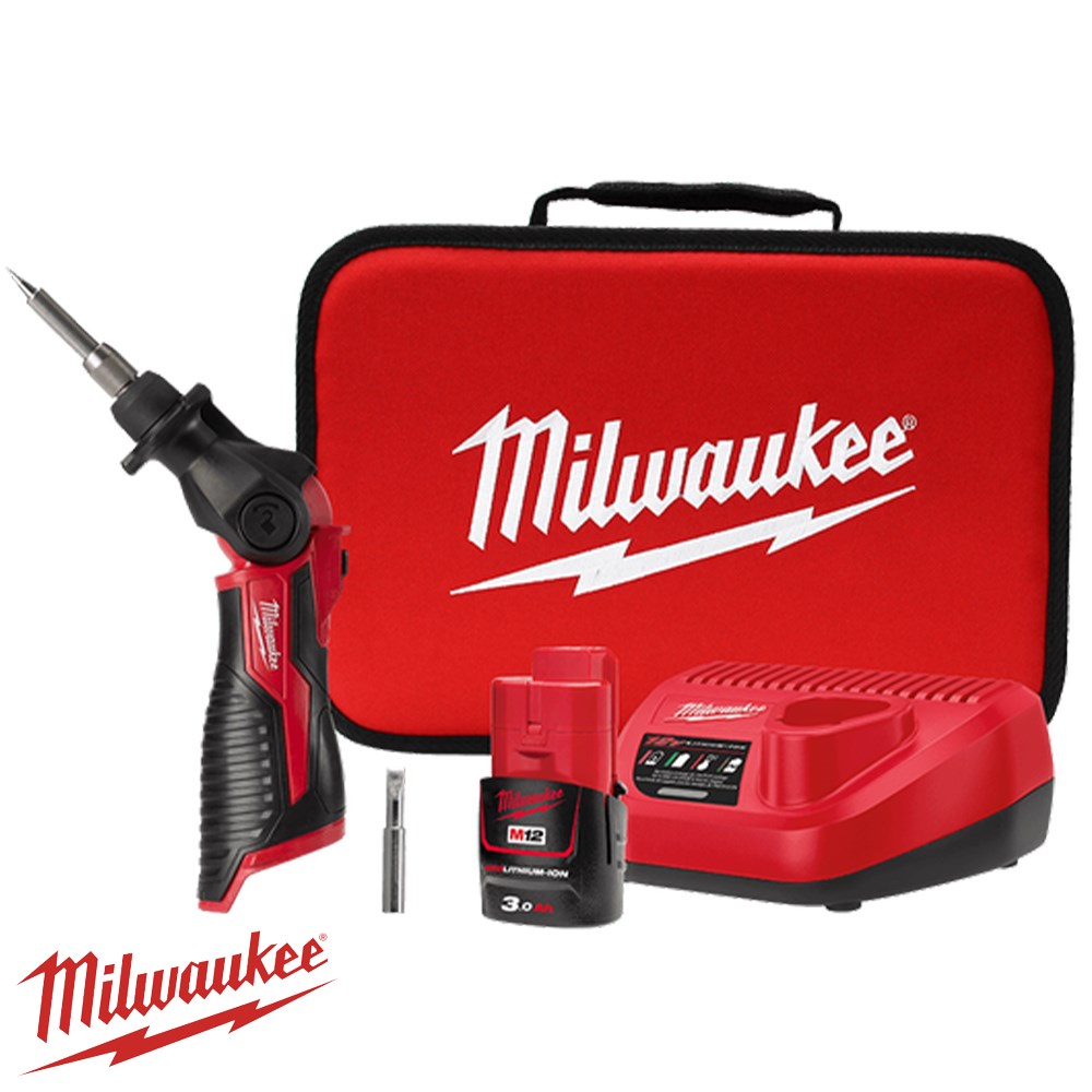 Milwaukee battery powered soldering iron store