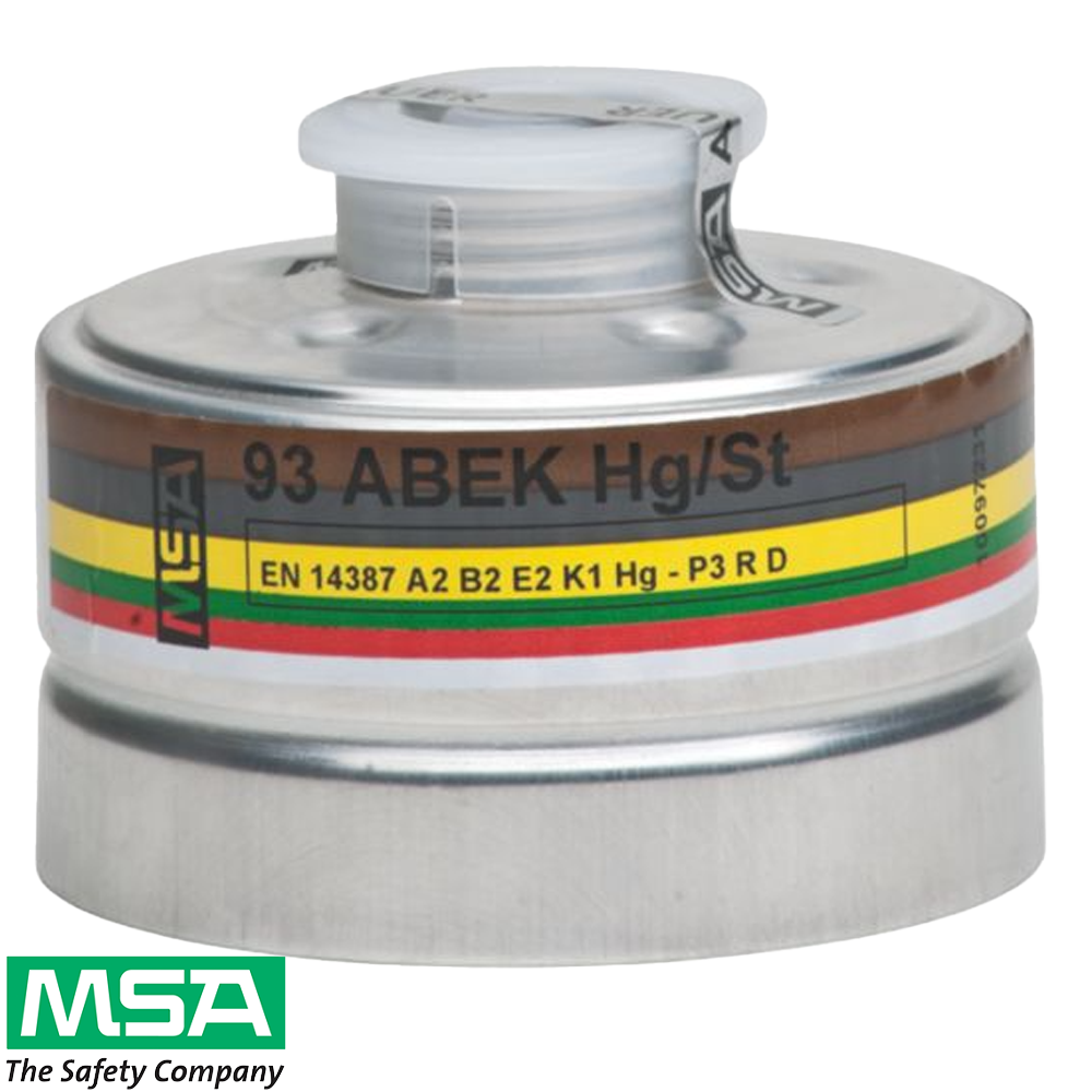 MSA 92 A2B2E2K2P2 FILTER SUITS MSA ADVANTAGE 3000 MASK SCREW IN THREAD ...