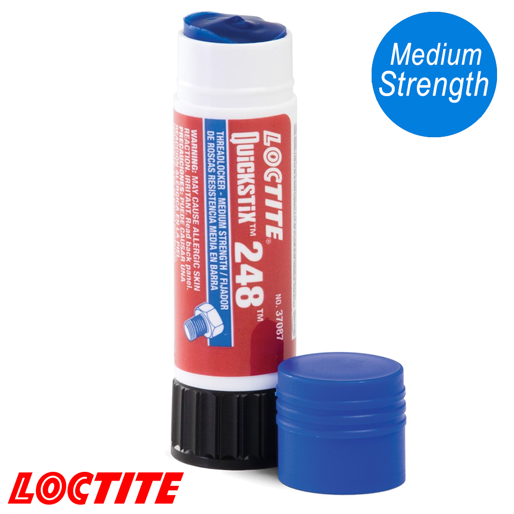 LOCTITE 248 THREAD LOCK 19GRM BLUE MEDIUM STRENGTH SEMI SOLID STICK ...