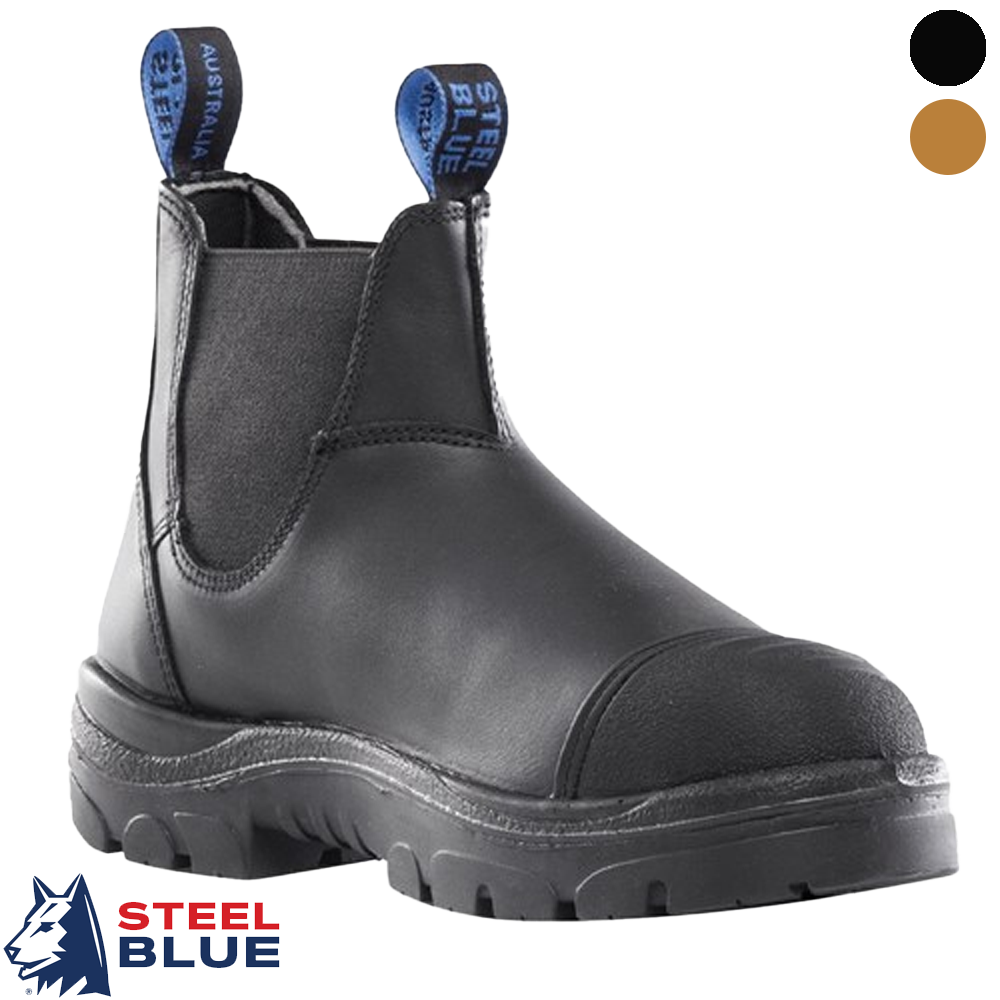 STEEL BLUE HOBART SAFETY BOOT SCUFF CAP - Collier & Miller