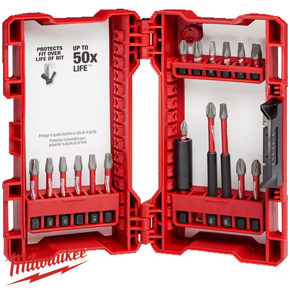 MILWAUKEE SHOCKWAVE SET 18PC IMPACT DRIVER SET - Collier & Miller