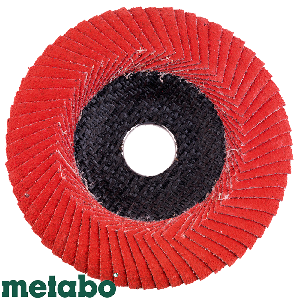 METABO FLAP DISC 125MM X 60# RADIUS EDGE - Collier & Miller