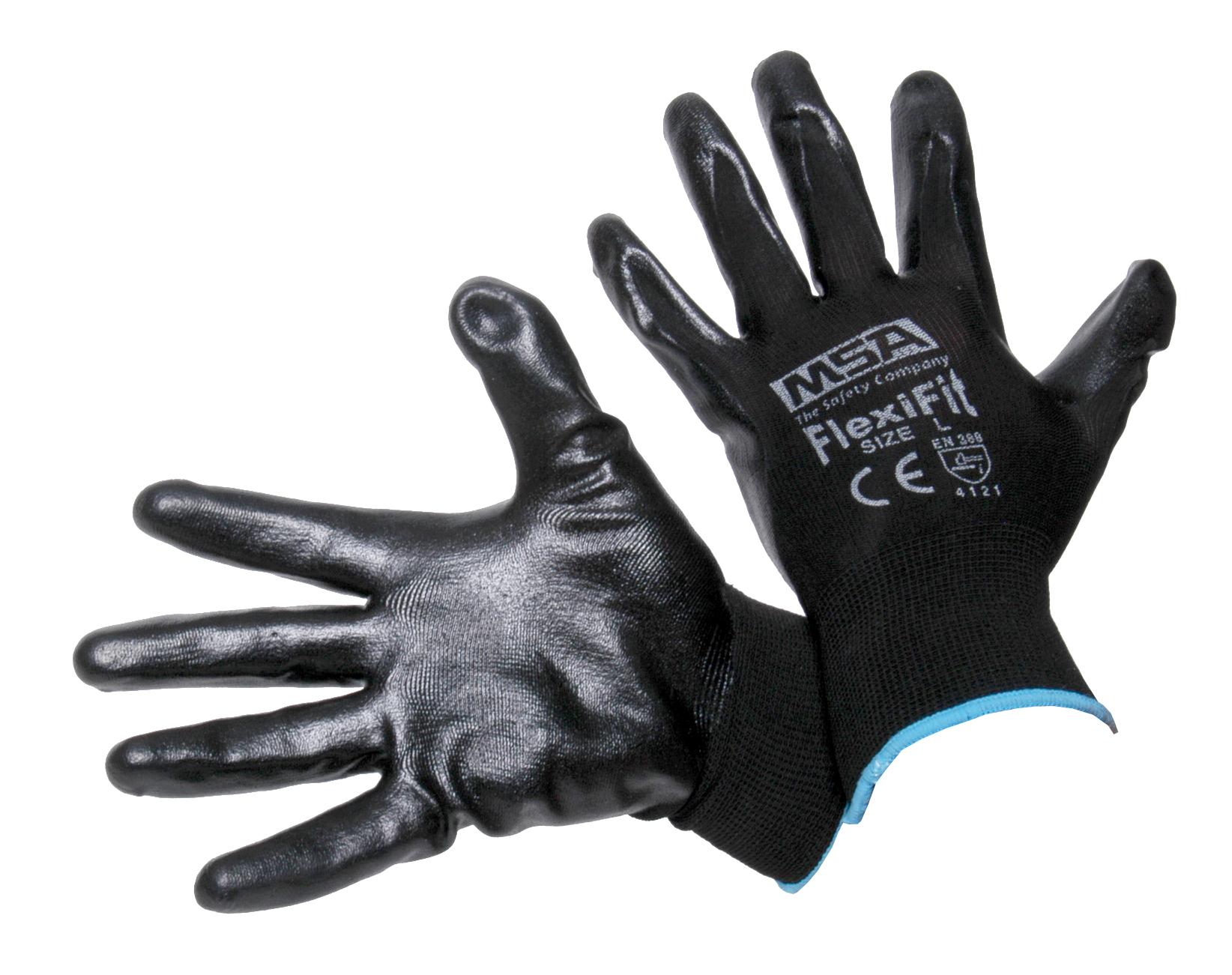 MSA GLOVES FLEXI-FIT BLACK - Collier & Miller