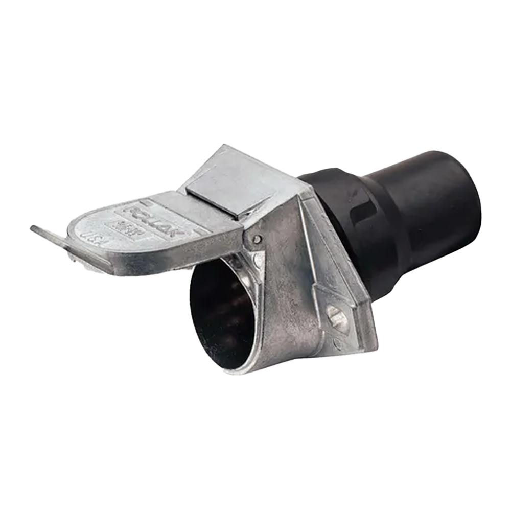 NARVA 7PIN METAL TRAILER SOCKET WITH RUBBER BOOT - Collier & Miller