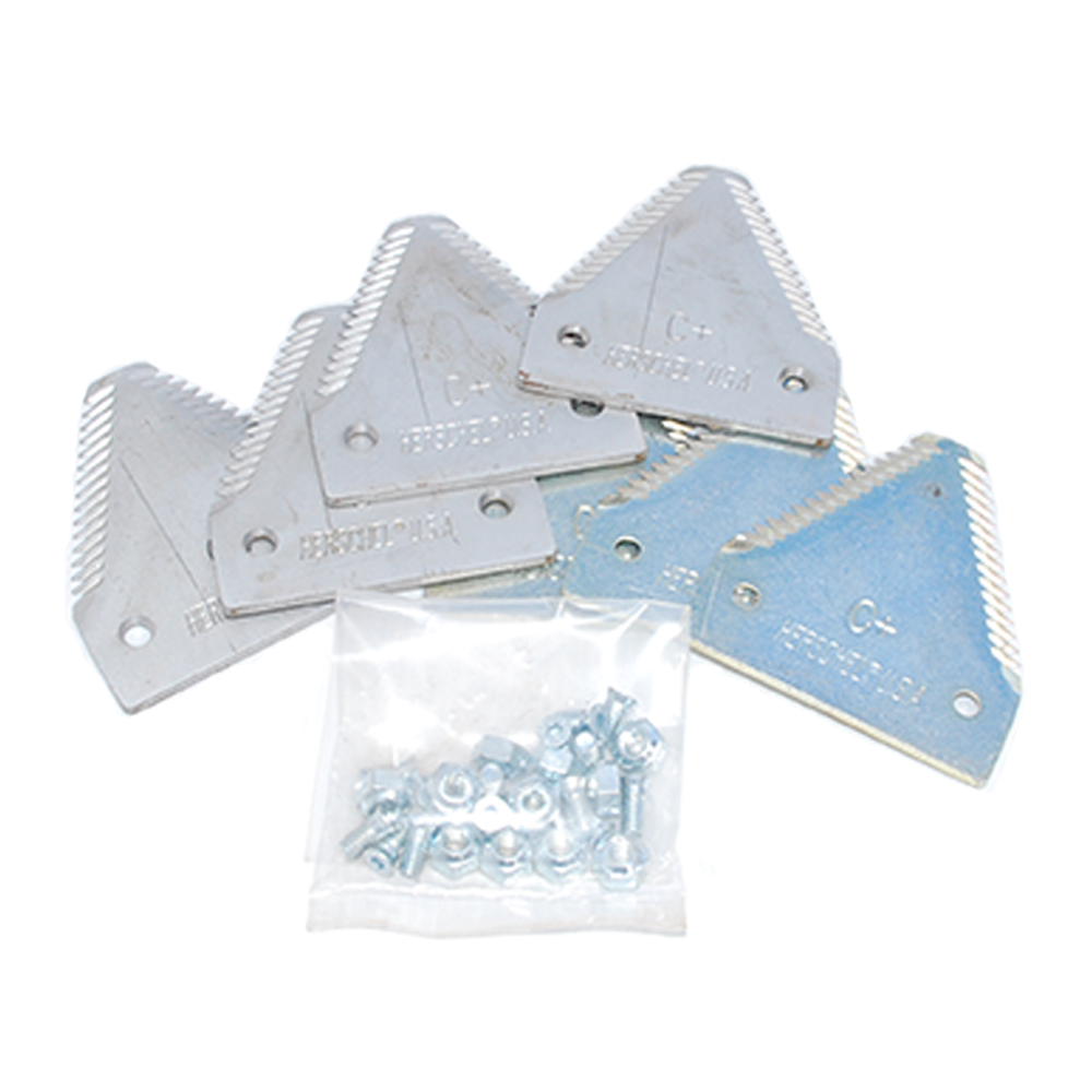 KNIFE CENTRE OVERLAP 2-1/8" KIT COARSE MACDON CASE 118483 279997 ...
