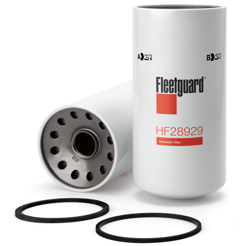 FLEETGUARD HYDRAULIC FILTER 1-1/2-16 UN H=272MM OD=129MM SPIN ON ...