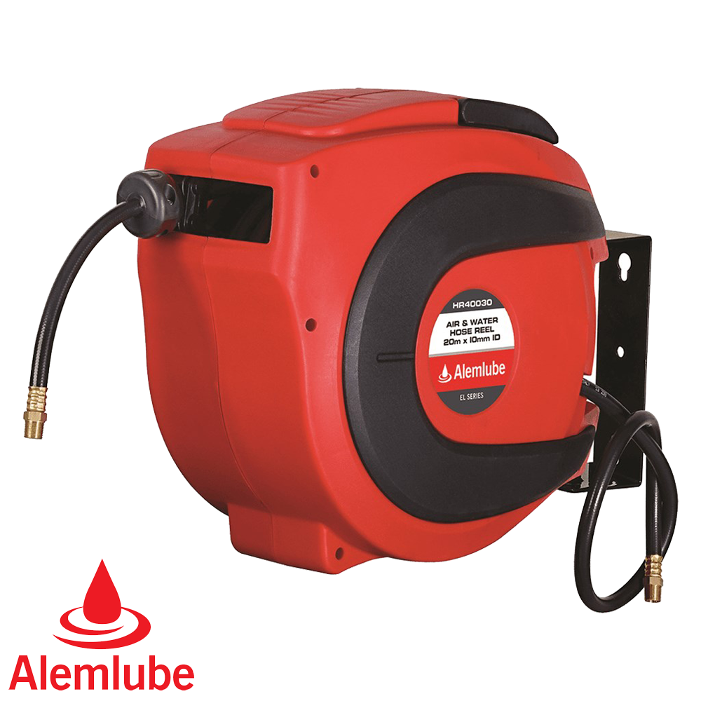 ALEMLUBE AIR REEL 10MM X 20M RETRACTABLE REEL SLOW RETURN - Collier ...