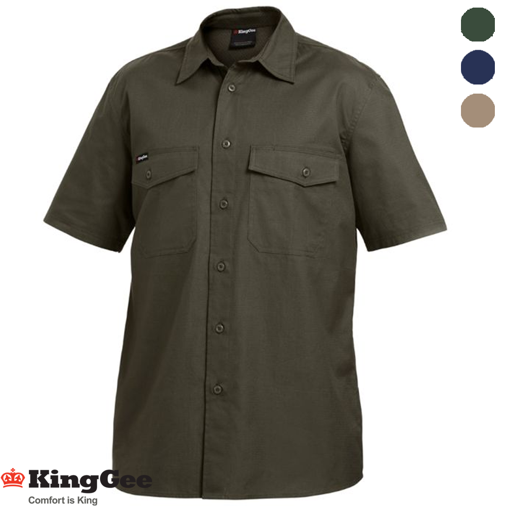 KING GEE WORKCOOL 2 SHIRT SHORT SLEEVE - Collier & Miller