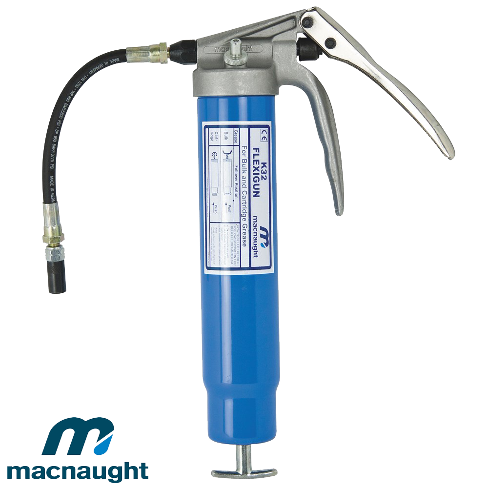 MACNAUGHT FLEXI GREASE GUN BULK/400G CARTRIDGE 10,000PSI - Collier & Miller