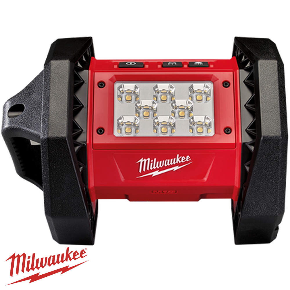 MILWAUKEE 18V LED WORK LIGHT RUN TIME : 8HR X 4.0AH ON LOW TOOL ONLY ...