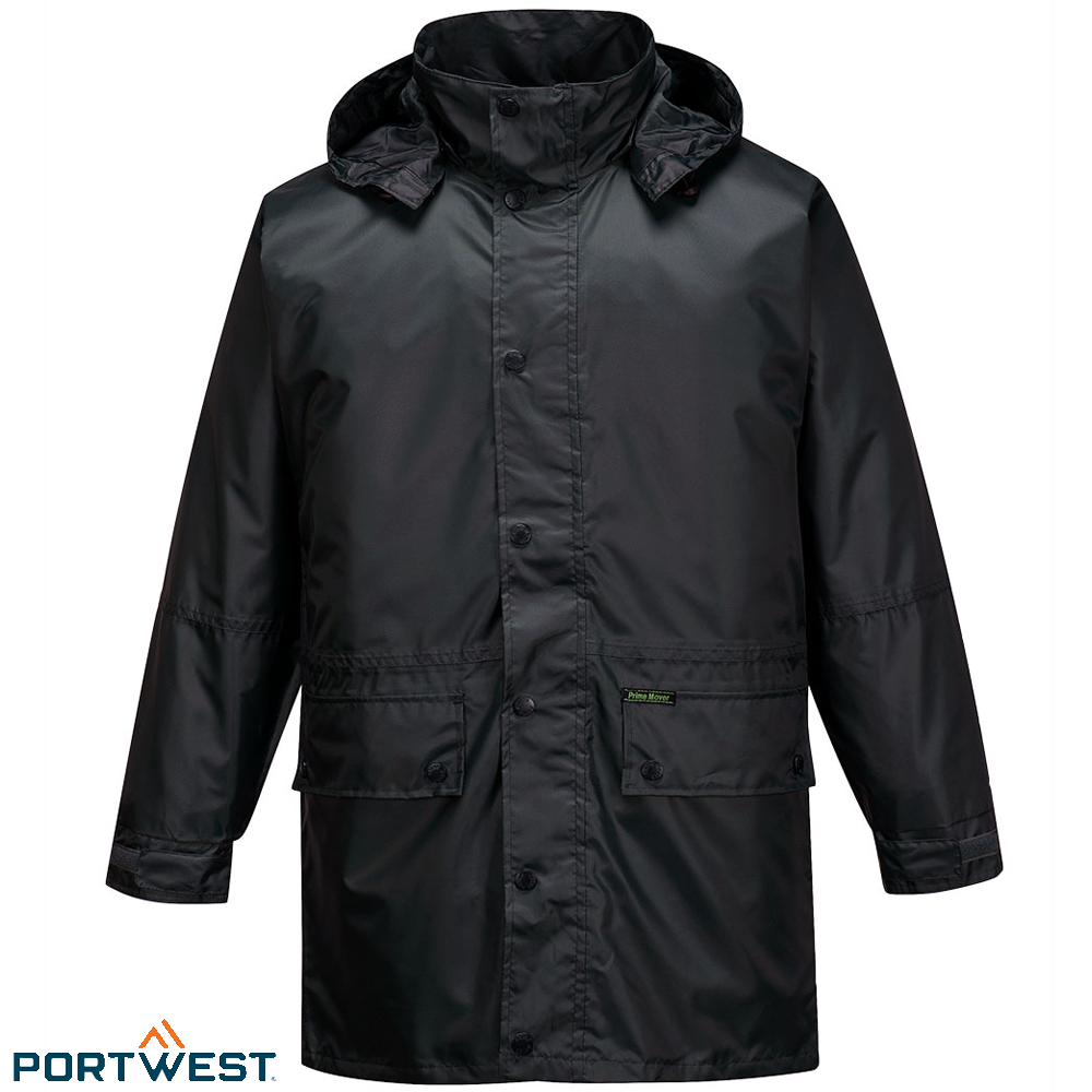 PRIME MOVER WATERPROOF JACKET M LIGHTWEIGHT BLACK - Collier & Miller