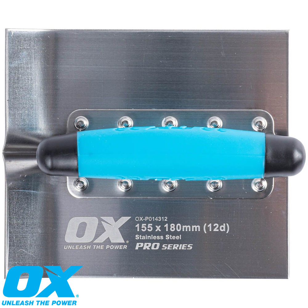 OX PRO SERIES GROOVER 155MM STAINLESS STEEL 12MM DEPTH 155MM X 180MM ...