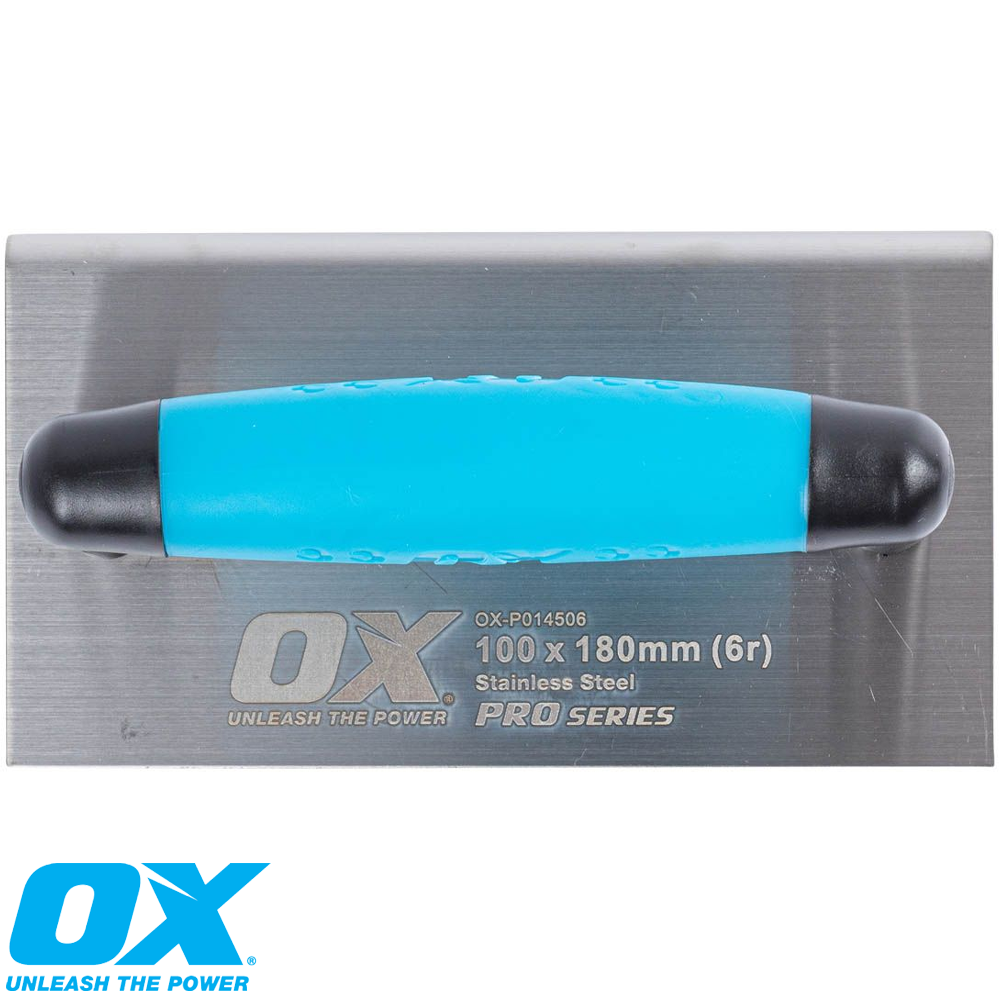 OX PRO MEDIUM EDGER 10MM RADIUS 100MMX180MM STAINLESS STEEL - Collier ...