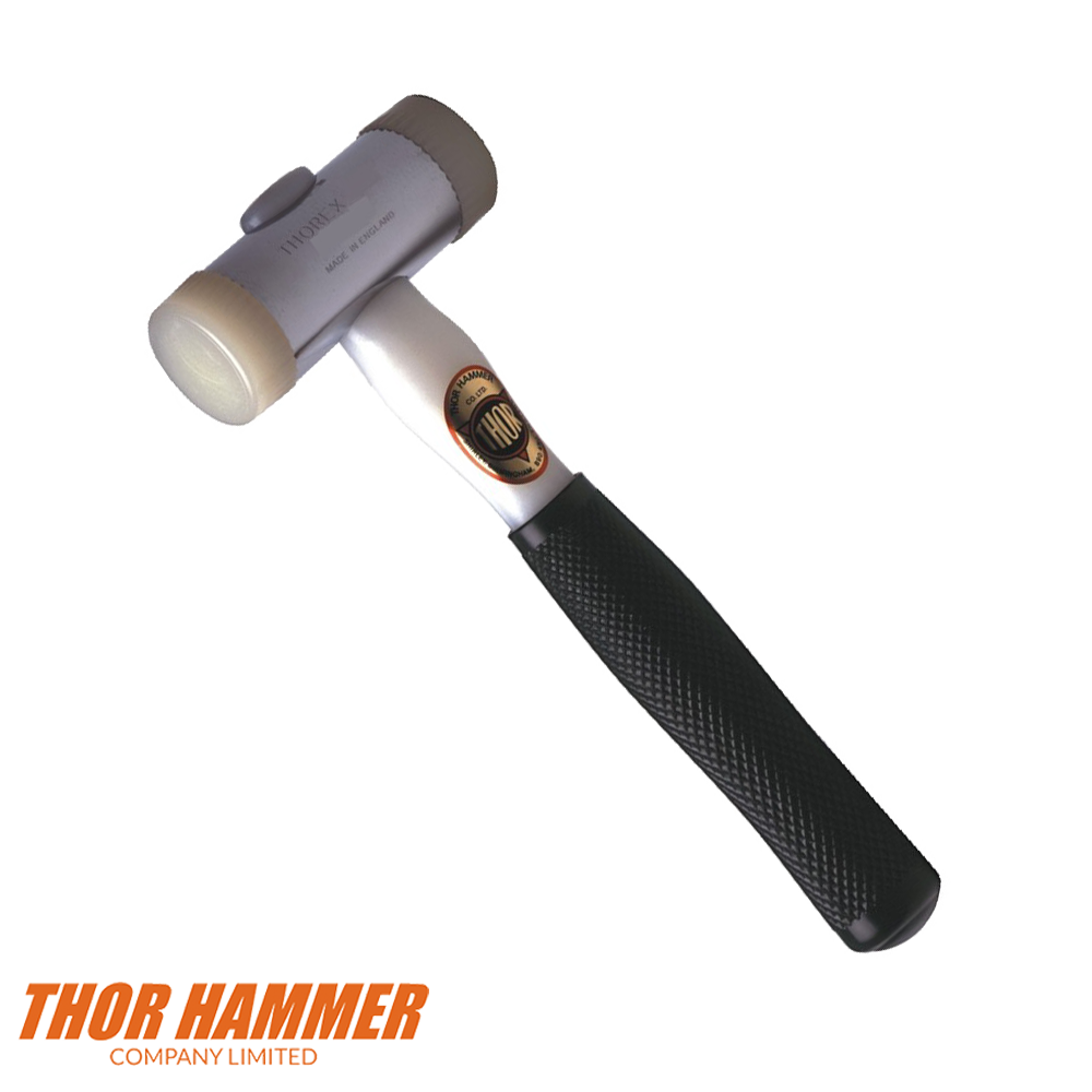 THOR SOFT FACE HAMMER 1.5LB NYLON FACES PLASTIC HANDLE - Collier & Miller