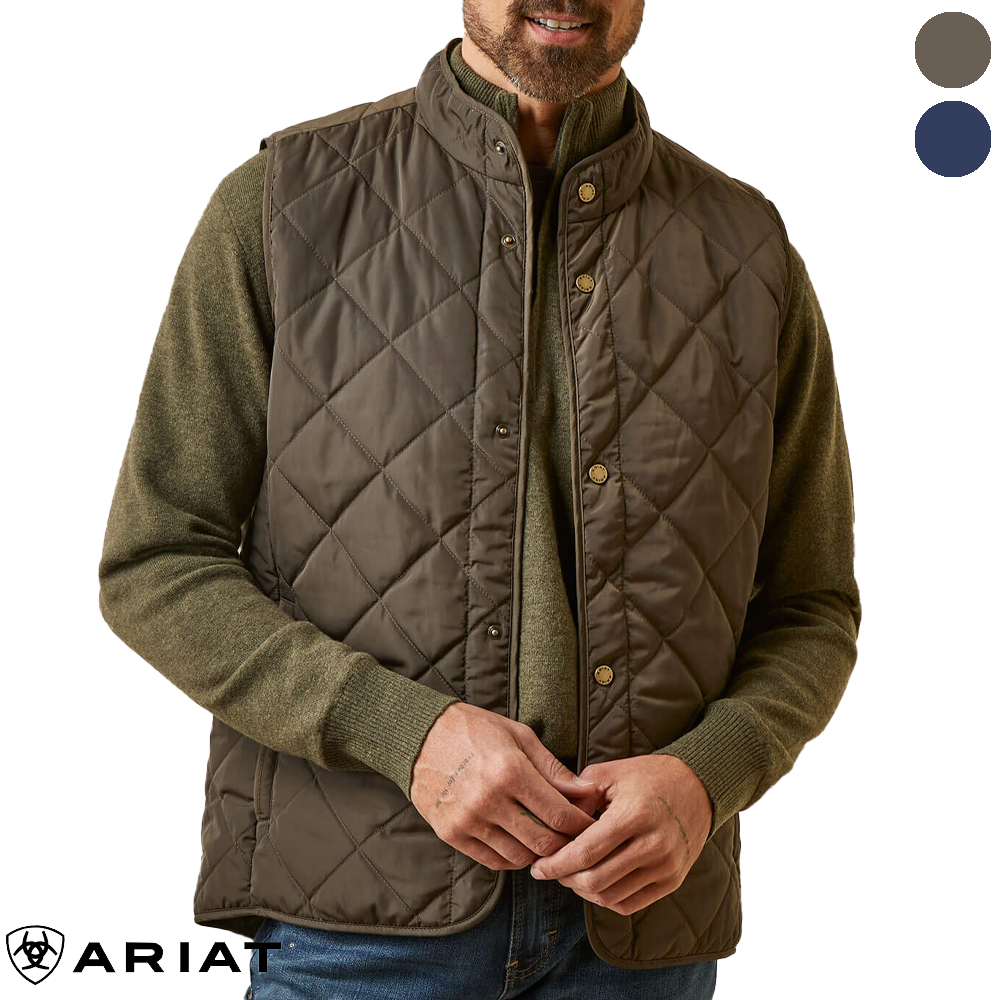 ARIAT MENS WOODSIDE VEST - Collier & Miller