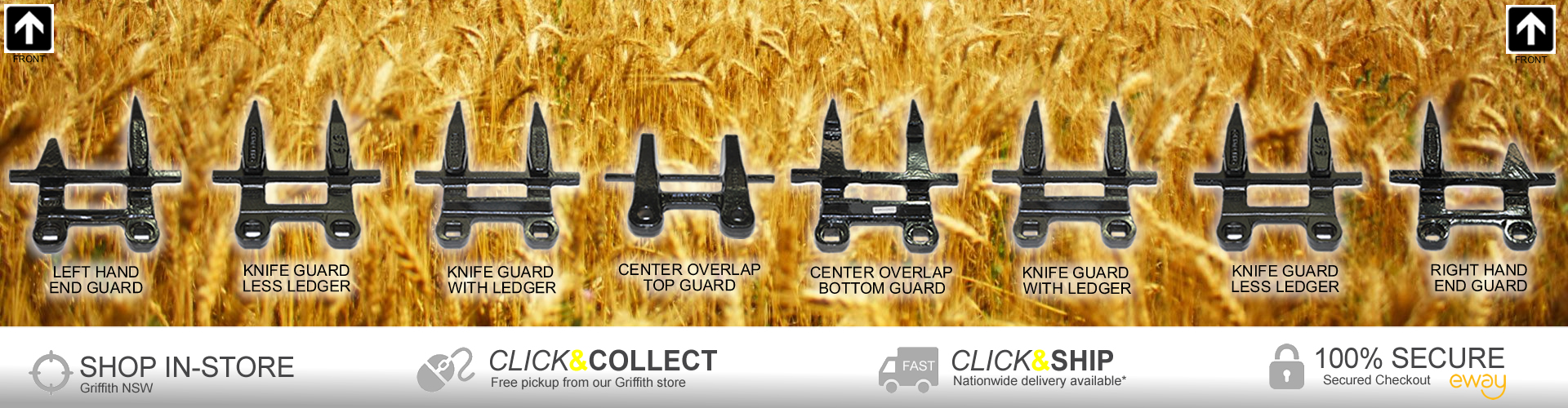 Knife Guards | Header Front Parts | Combine Header & Draper Parts | Ag ...