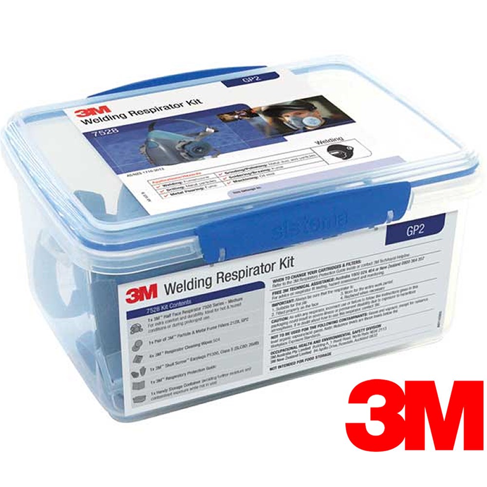 3M WELDING RESPIRATOR KIT 1/2 FACE MASK - GP2 - Collier & Miller