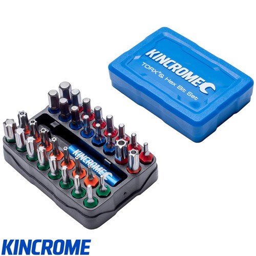 KINCROME TORX HEX BIT SET 33 PIECE Collier Miller