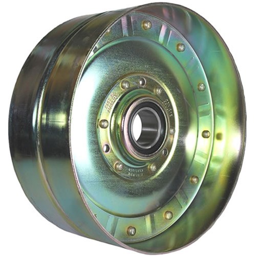 IDLER PULLEY FLAT 8" X 30MM ID DON DYE FLAT FACED IDLER FACE DIA = 8 ...