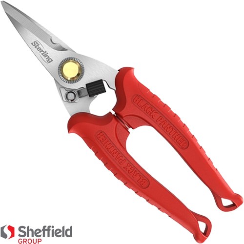 Red tin snips store