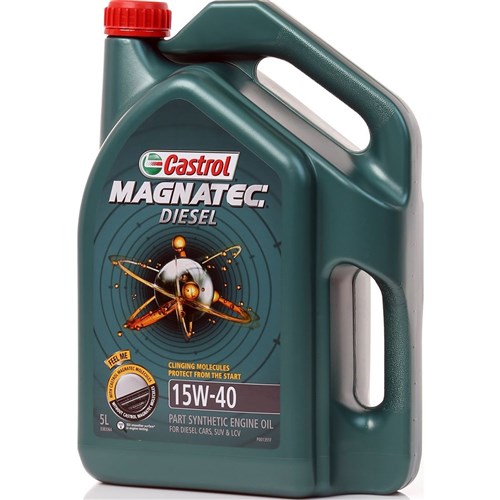 CASTROL DIESEL 15W-40 A3 5L SEMI SYNTHETIC MAGNATEC NOT DPF COMPATIBLE ...