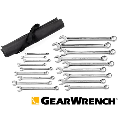GEARWRENCH WRENCH SET LONG PATTERN COMBINATION METRIC 18PCE - Collier ... GEARWRENCH WRENCH SET LONG PATTERN COMBINATION METRIC 18PCE - Collier ...