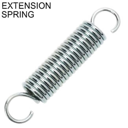 EXT. SPRING OD=6.350 L=127.000 WIRE DIA. = 0.787 CENTURY - Collier & Miller