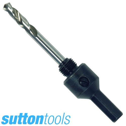 SUTTON BA1 ARBOR 11/32 HEX SHANK SUIT BI-METAL HOLESAWS SIZE 14MM-30MM ...
