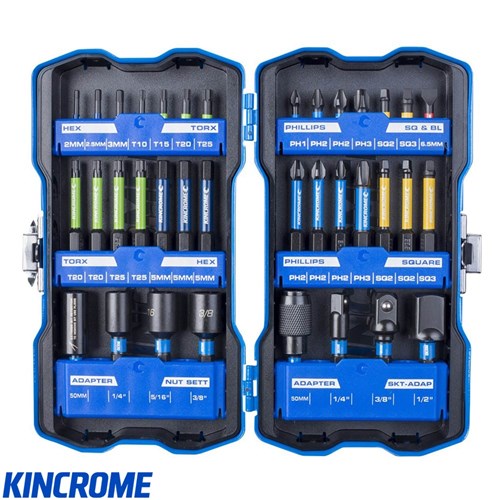 KINCROME IMPACT BIT SET 36 PIECE - Collier & Miller