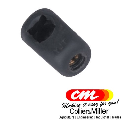 GAS STRUT BALL CUP M6 X 10MM PLASTIC - Collier & Miller