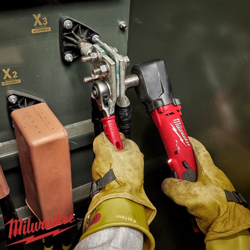 MILWAUKEE M12 IMPACT WRENCH 1/2" RIGHT ANGLE WITH FRICTION RING 270Nm F ...