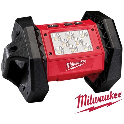 MILWAUKEE 18V LED WORK LIGHT RUN TIME : 8HR X 4.0AH ON LOW TOOL ONLY ...
