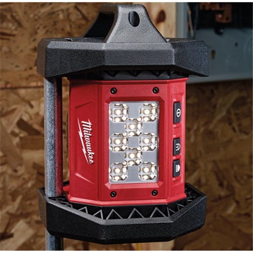 MILWAUKEE 18V LED WORK LIGHT RUN TIME : 8HR X 4.0AH ON LOW TOOL ONLY ...