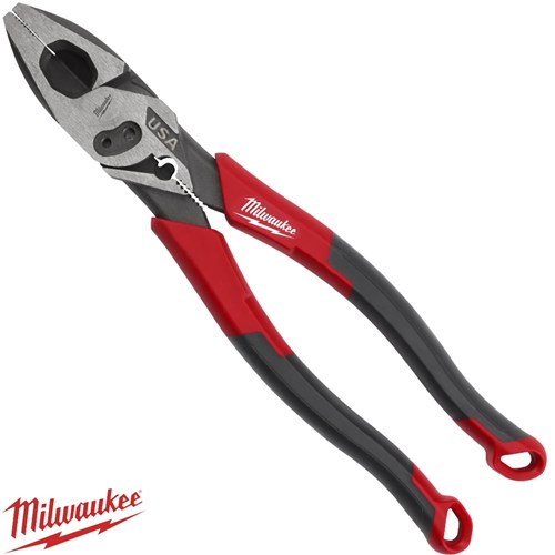 Lineman pliers with crimper store