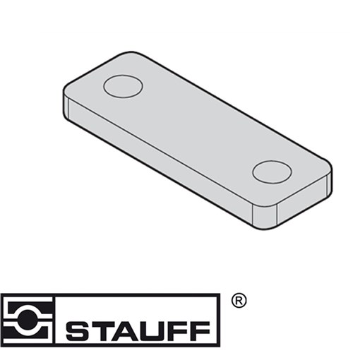 PIPE CLAMP TOP PLATE (SUIT RCS 19, 20,22,25,25.4) ZINC-NICKEL COATED ...