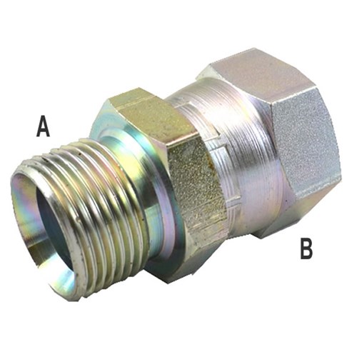 HYD BSPP/JIC ADAPTOR M/F (BSPP-M 1 X JIC-F 1-5/16) - Collier & Miller