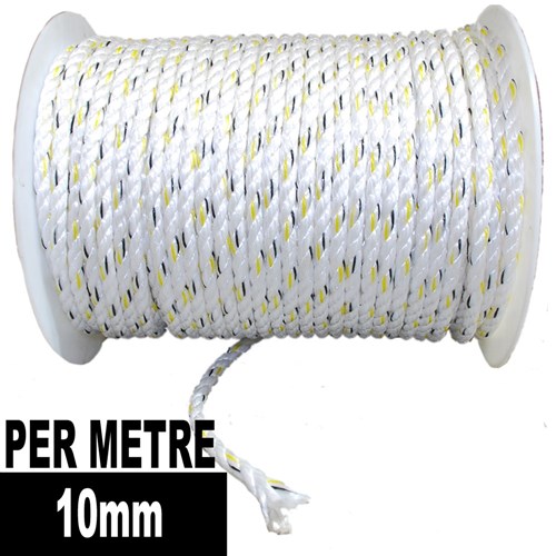 SILVER ROPE 10MM - Collier & Miller