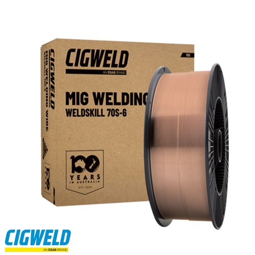CIGWELD MIG WIRE 0.9MM X 15KG WELDSKILL 70S-6 GAS METAL ARC SOLID WIRE ...