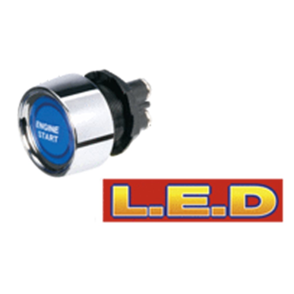 NARVA STARTER SWITCH BLUE LED 12V 50A - Collier & Miller