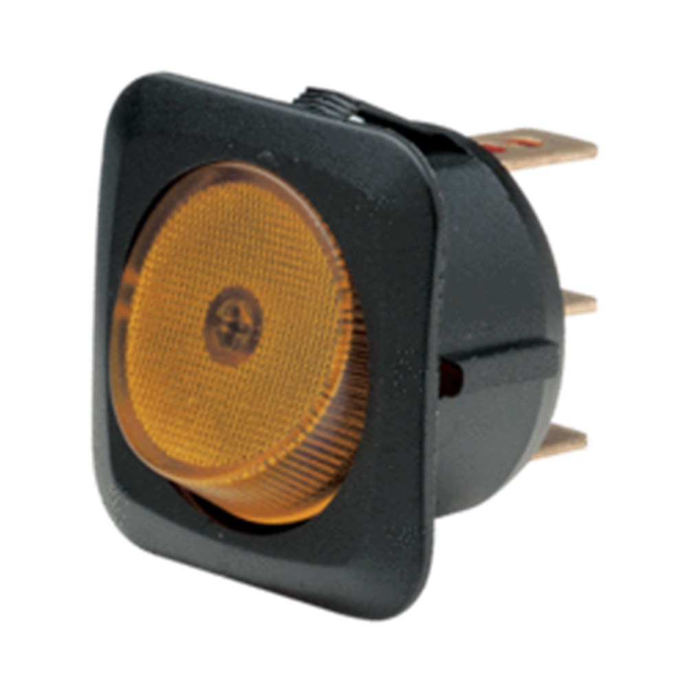 NARVA SWITCH ROCKER RED ILLUMINATED OFF/ON 12V25A ONLY - Collier & Miller