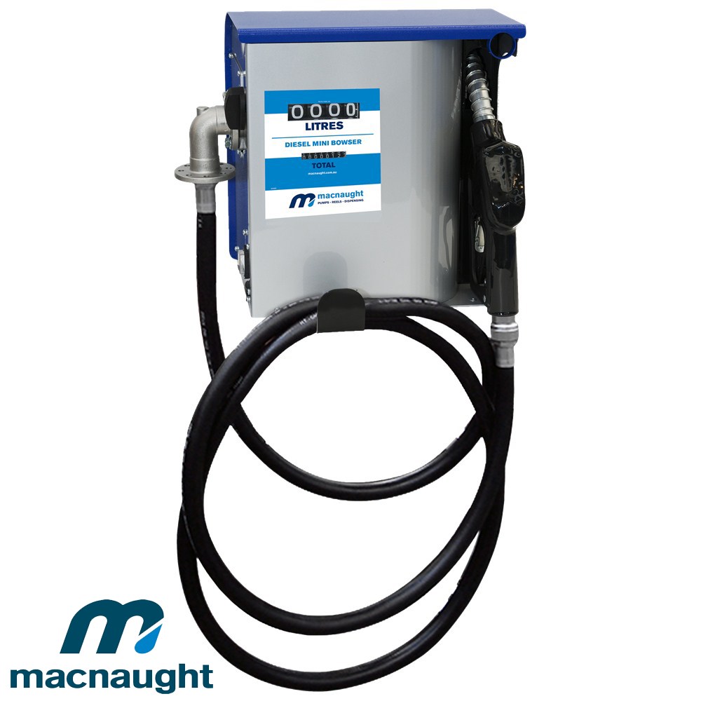 MACNAUGHT MINI BOWSER 240V 100 L/MIN DIESEL FUEL ONLY - Collier & Miller