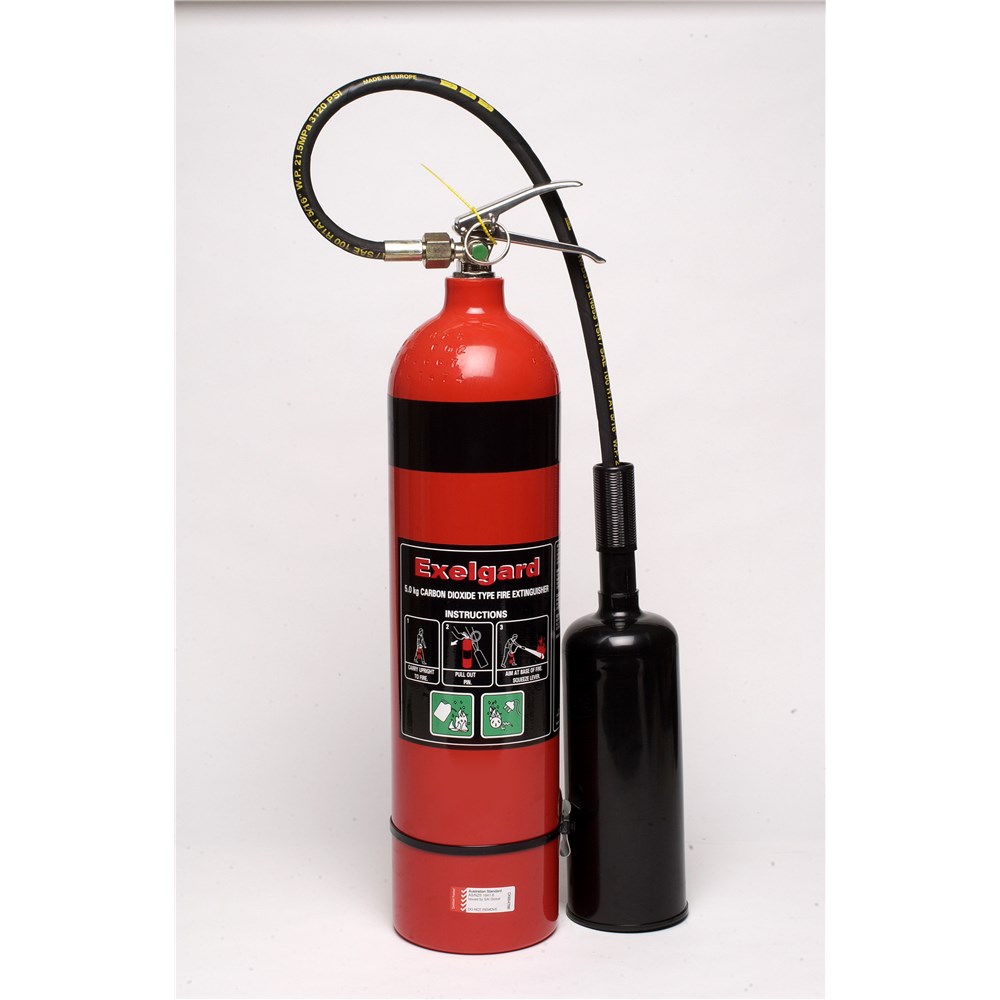 FIRE EXTINGUISHER 5.0KG CO2 FIRE EXTINGUISHER - Collier & Miller