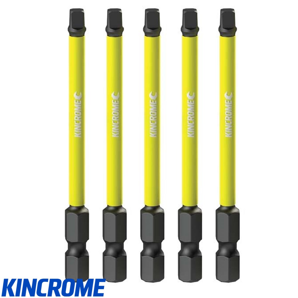 IMPACT BIT SQ#2 75MM 5 PCK KINCROME PTA IMPACT - Collier & Miller